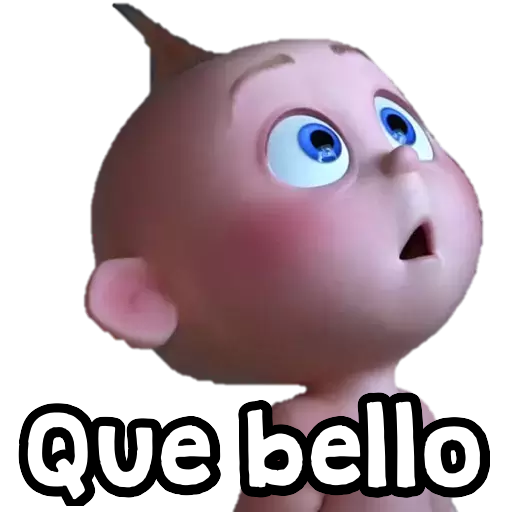 Que bello Sticker de WhatsApp - DescargarStickers