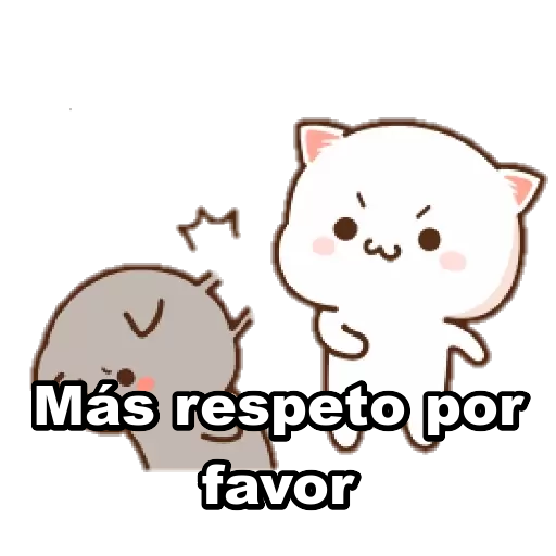 Más respeto por favor Sticker de WhatsApp - DescargarStickers