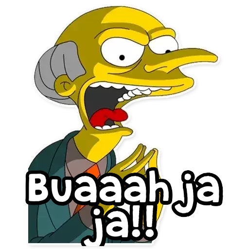 Buaaah ja ja!! Sticker de WhatsApp - DescargarStickers