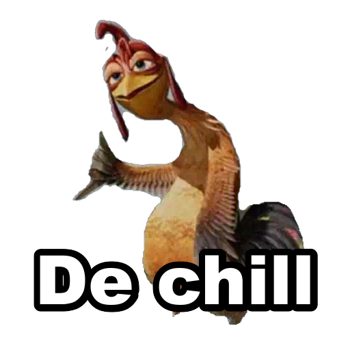 De chill Sticker de WhatsApp - DescargarStickers