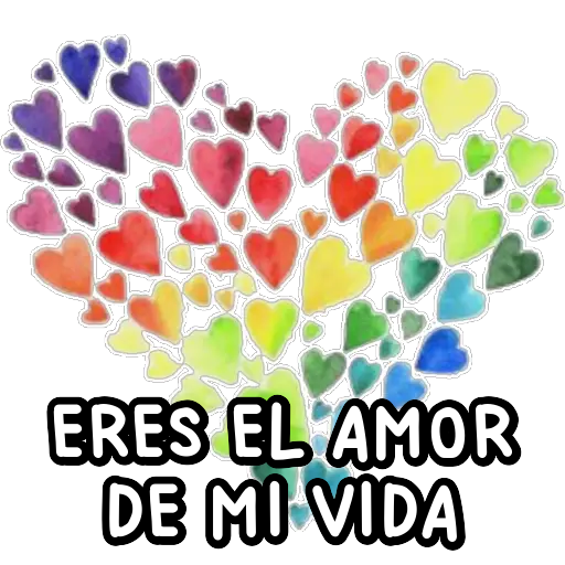 Eres el amor de mi vida Sticker de WhatsApp - DescargarStickers