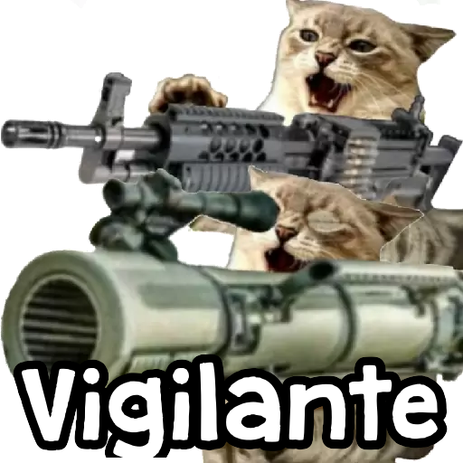 Vigilante Sticker de WhatsApp - DescargarStickers