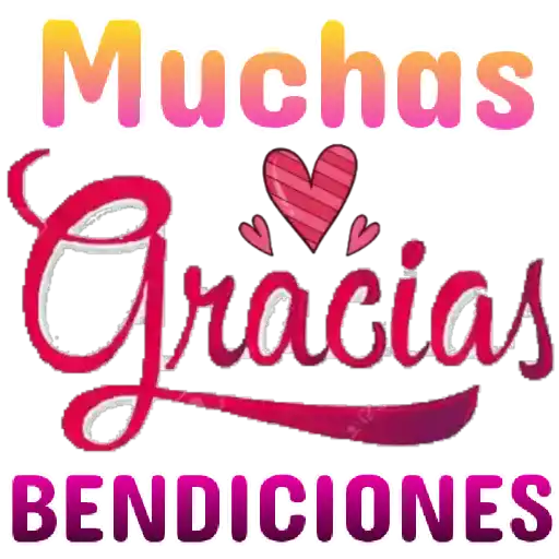 Muchas Gracias BENDICIONES Sticker de WhatsApp - DescargarStickers Muchas Gracias BENDICIONES Sticker de WhatsApp - DescargarStickers