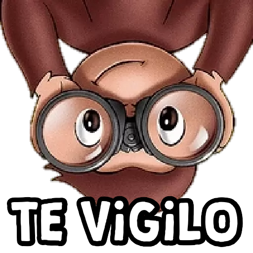 TE ViGiLO Sticker de WhatsApp - DescargarStickers