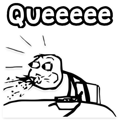Queeeee Sticker de WhatsApp - DescargarStickers