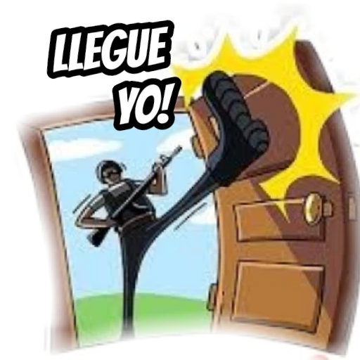 Llegue Yo! Sticker de WhatsApp - DescargarStickers