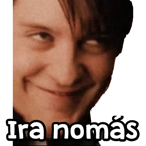 Ira nomás Sticker de WhatsApp - DescargarStickers