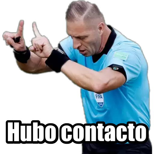Sticker Hubo contacto PNG - DescargarStickers