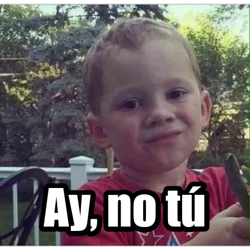Ay, no tú #489457 Sticker de WhatsApp - DescargarStickers