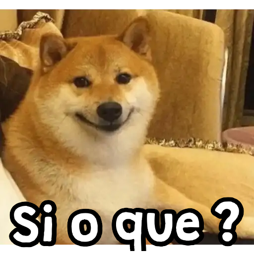 Sticker Si o que ? PNG - DescargarStickers