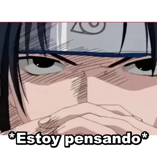 *Estoy pensando* Sticker de WhatsApp - DescargarStickers