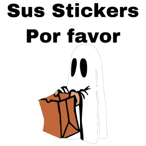 Sus stickers por favor Sticker de WhatsApp - DescargarStickers
