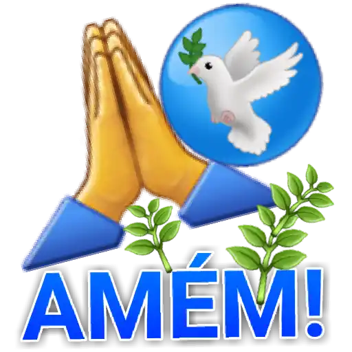 AMÉM! Sticker de WhatsApp - DescargarStickers