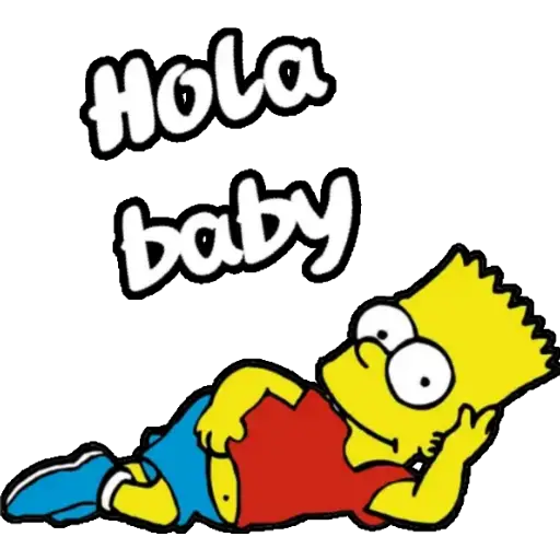 Hola Baby Sticker de WhatsApp - DescargarStickers