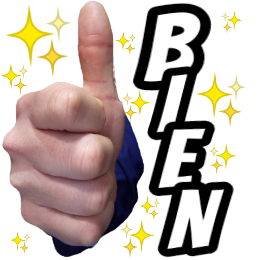 Bien Sticker de WhatsApp - DescargarStickers