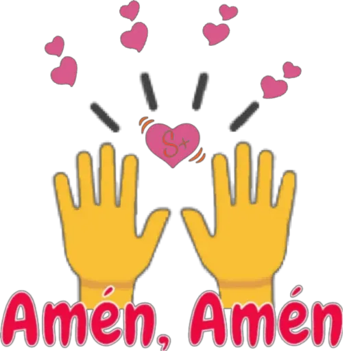 Sticker Amén, Amén PNG - DescargarStickers