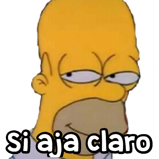 Si aja claro Sticker de WhatsApp - DescargarStickers