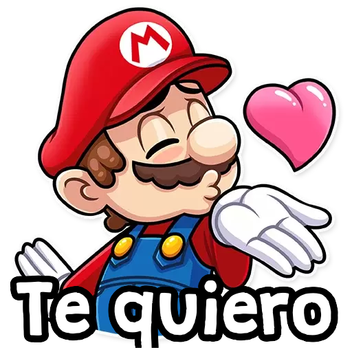 Te quiero Sticker de WhatsApp - DescargarStickers