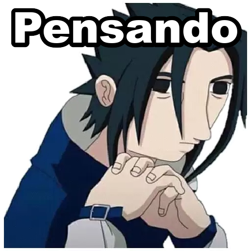 Pensando PNG transparente - Descargar Stickers