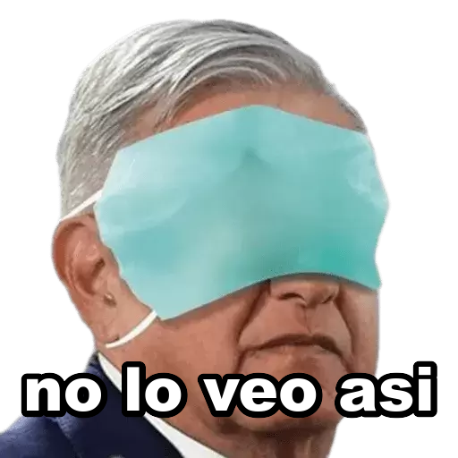 No lo veo asi Sticker de WhatsApp - DescargarStickers
