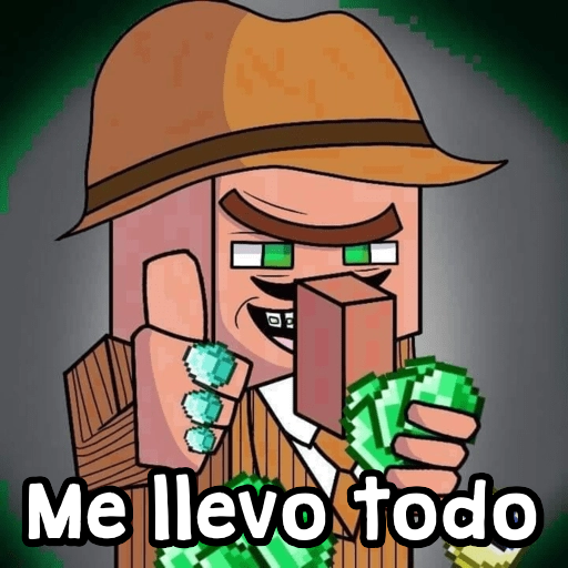 Me llevo todo Sticker de WhatsApp - DescargarStickers