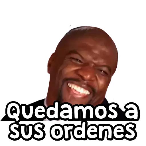 Sticker Quedamos a sus ordenes PNG - DescargarStickers