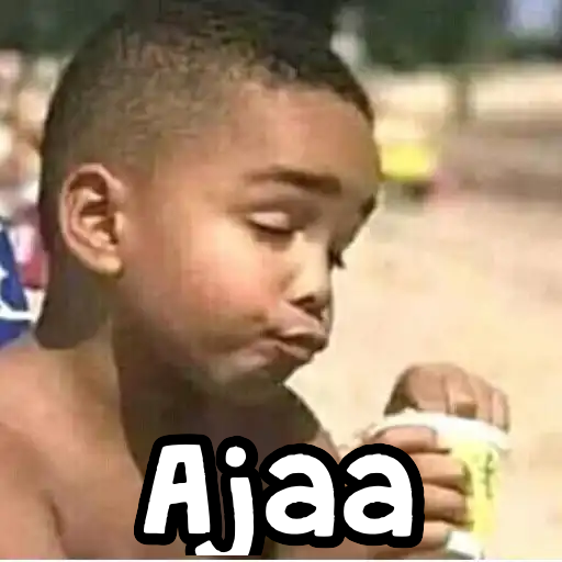 Ajaa Sticker de WhatsApp - DescargarStickers