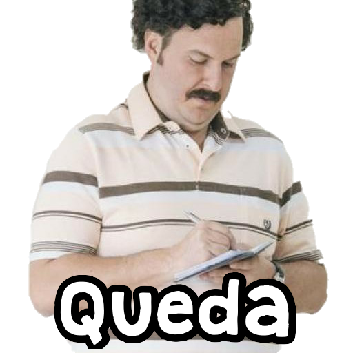 Queda Sticker de WhatsApp - DescargarStickers