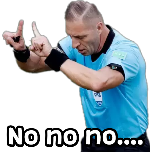 No no no.... Sticker de WhatsApp - DescargarStickers