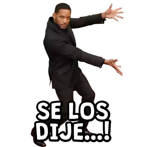 SE LOS DIJE...! Sticker de WhatsApp - DescargarStickers
