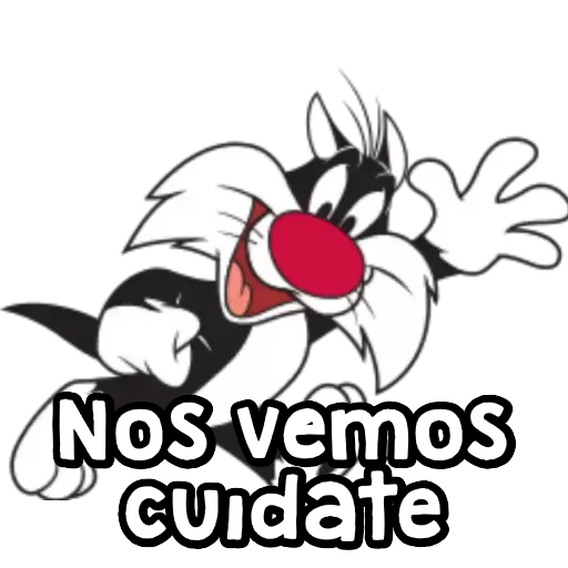 Nos vemos cuídate Sticker de WhatsApp - DescargarStickers