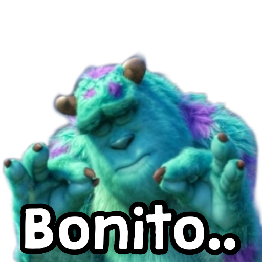 Bonito.. Sticker de WhatsApp - DescargarStickers