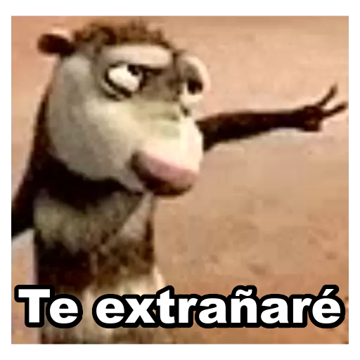 Te extrañaré Sticker de WhatsApp - DescargarStickers