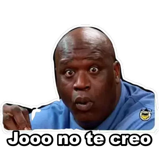 Jooo no te creo Sticker de WhatsApp - DescargarStickers