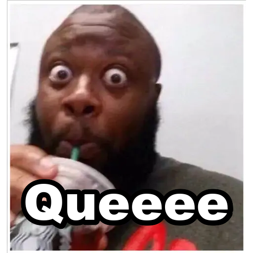 Queeee #9927330 Sticker de WhatsApp - DescargarStickers