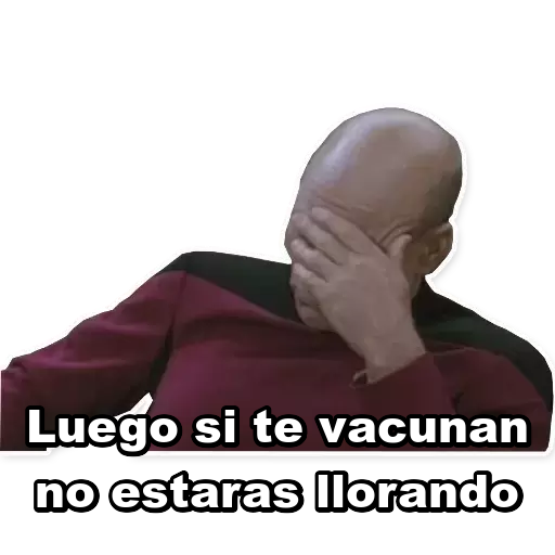 Sticker Luego si te vacunan no estaras llorando PNG - DescargarStickers